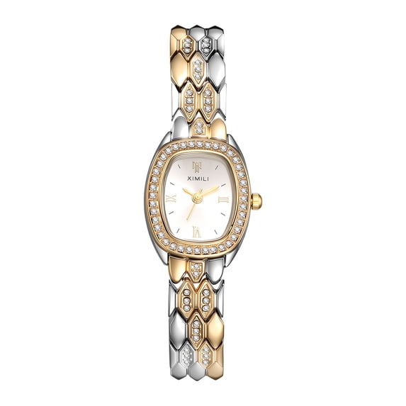 Avaner Women's Luxury Full Rhinestone Watch: Square Analog Quartz Watch ...