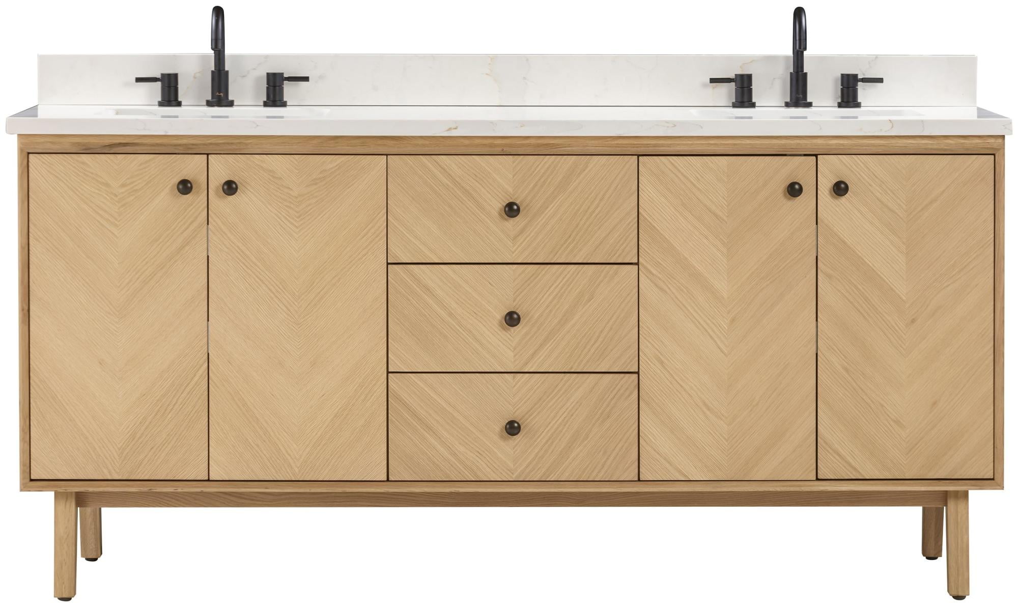 Avanity Adele-Vs73 Adele 72" Free Standing Double Basin Vanity Set ...