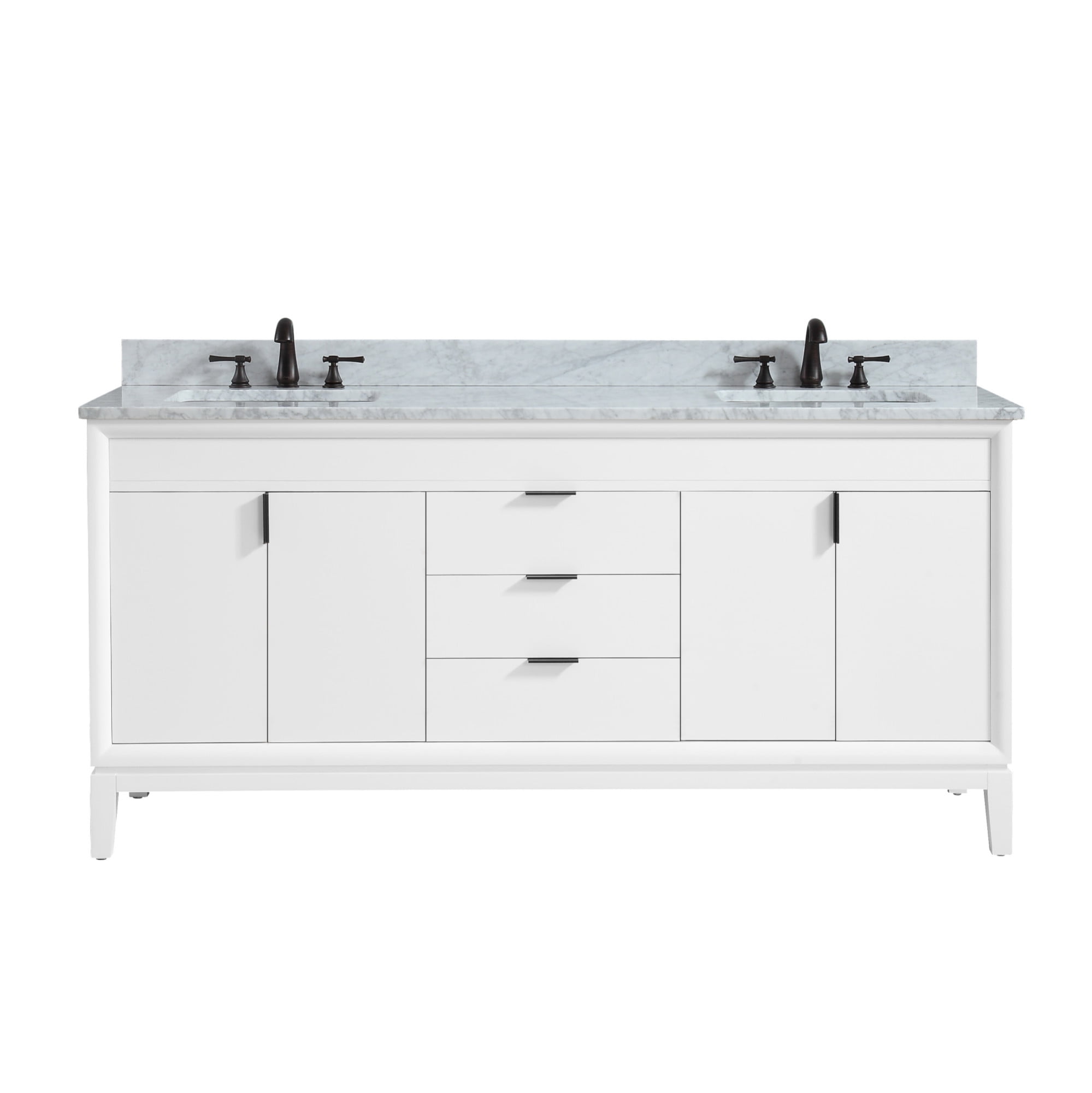 Avanity Emma-Vs73 Emma 73" Free Standing Double Basin Vanity Set ...