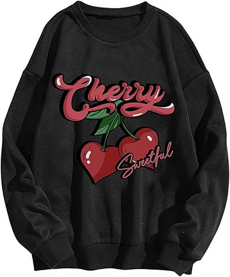 Avanova Women USA Flag Graphic Oversized Sweatshirt Crewneck Long ...