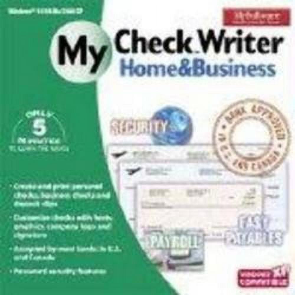 Avanquest: My Checkwriter, Home and Busines Financial Management ...