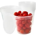 Avant Grub 24 oz BPA-Free Plastic Deli Takeout Containers with Lids, 12 ...