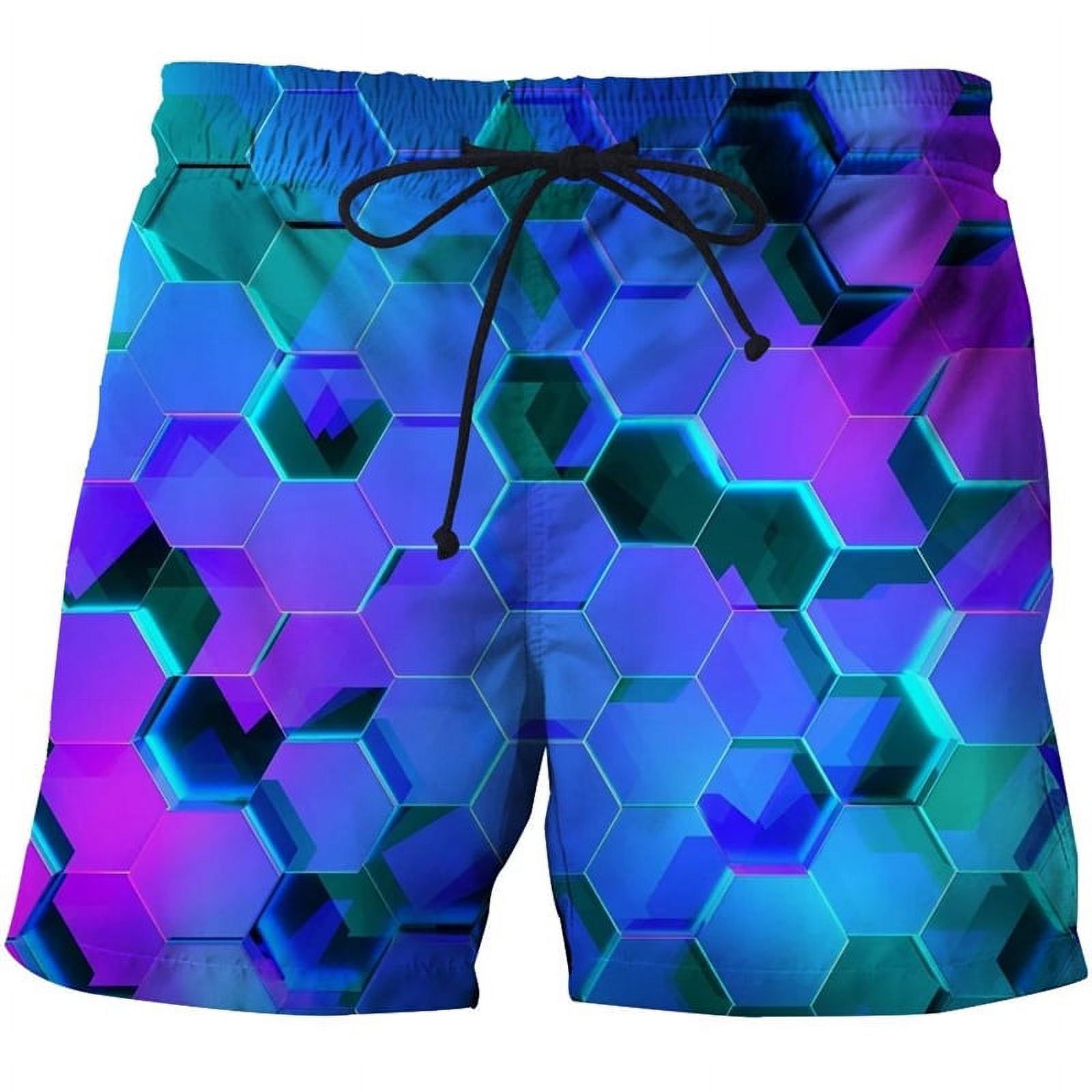 Avant-garde Trendy Short Pants Men Women Kid 3D Printed Fashion Swim ...