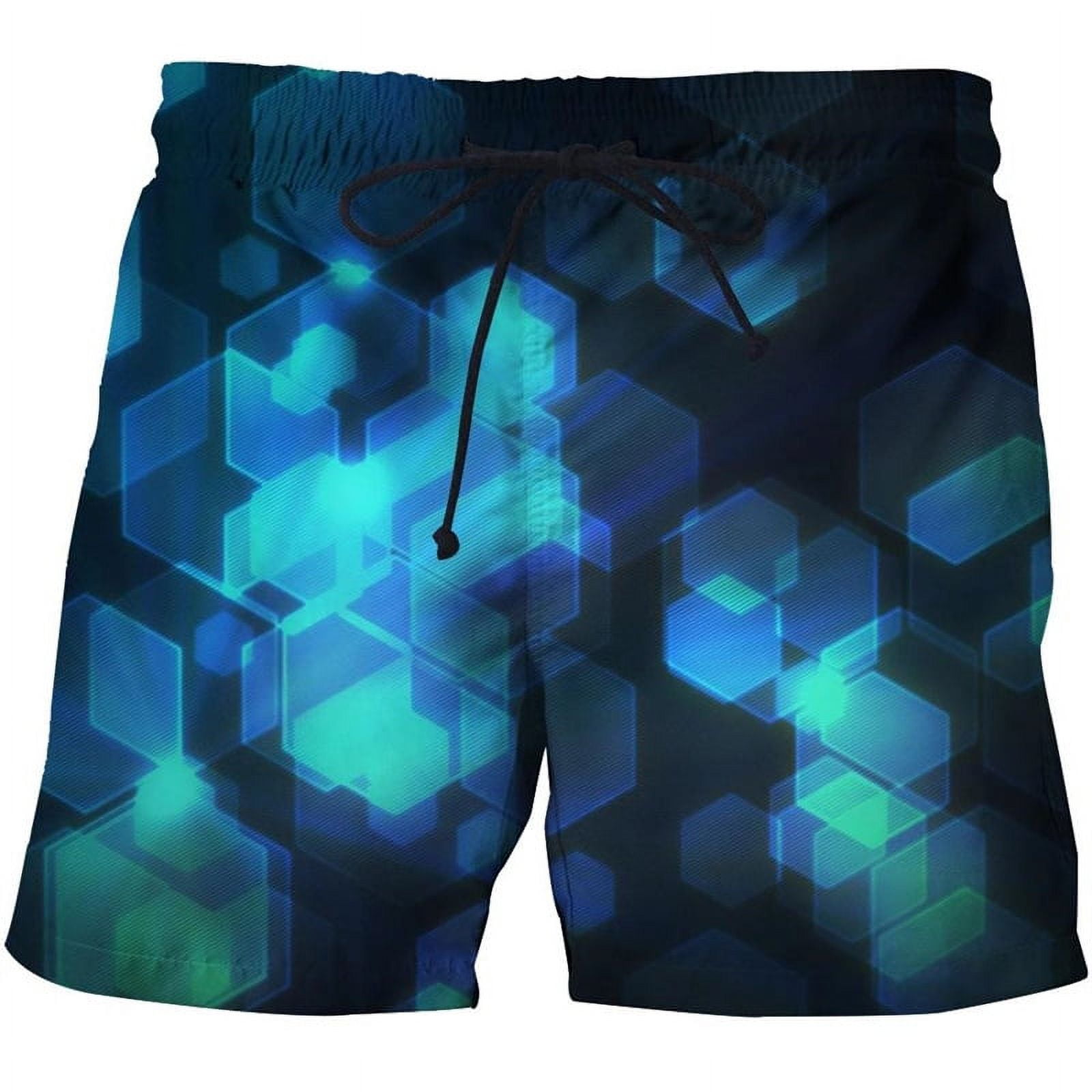 Avant-garde Trendy Short Pants Men Women Kid 3D Printed Fashion Swim ...