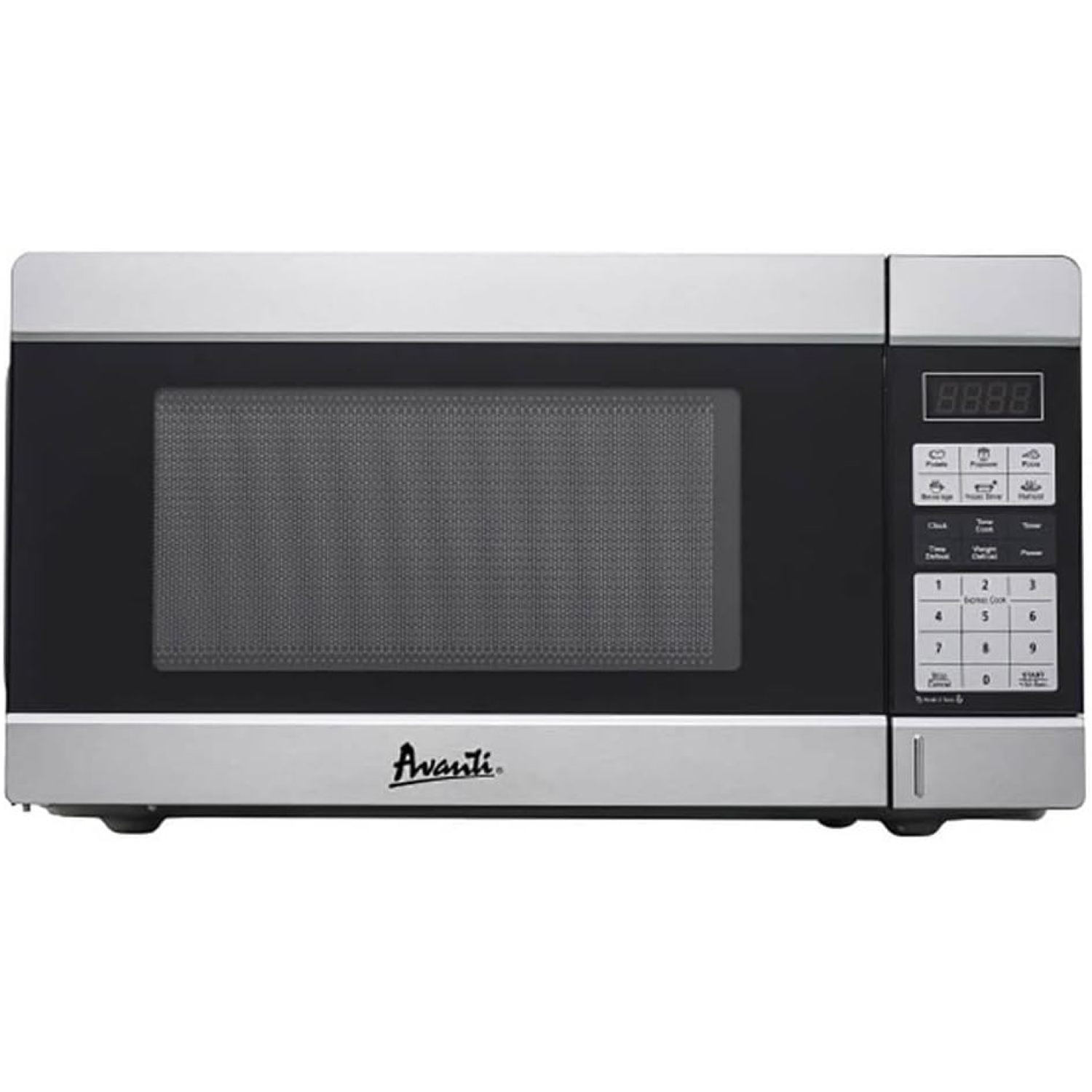 Avanti 0.9 cu. ft. 900 watts Microwave Oven Touch pad, 10 Power Level, 6 one-touch, Speed ...