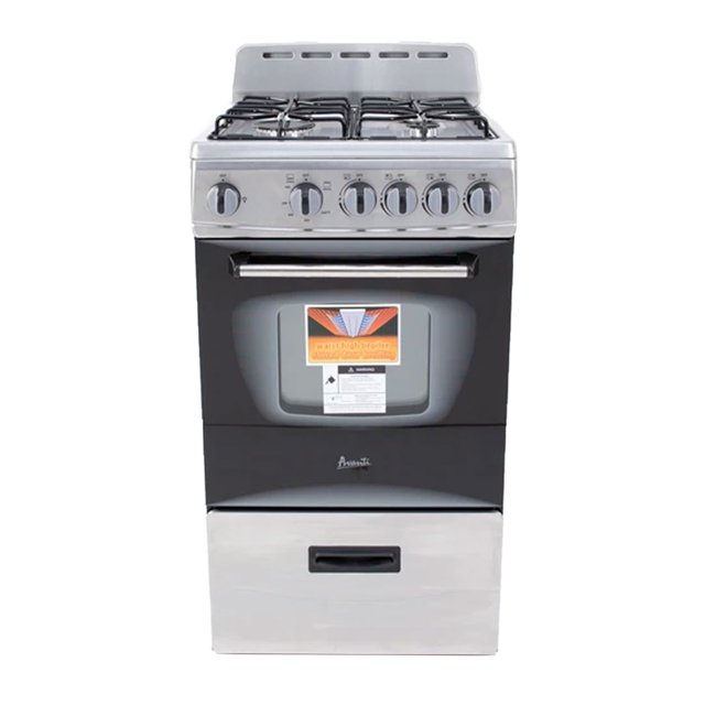 Avanti 20" Compact Gas Range Oven, in Stainless Steel (GR2013CSS ...