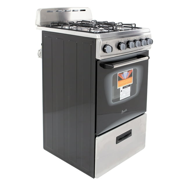 Avanti 20" Compact Gas Range Oven, in Stainless Steel (GR2013CSS ...