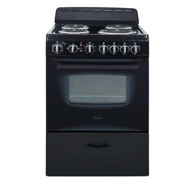 Avanti 24" Compact Gas Range Oven, in Black (GR2415CB) - Walmart.com