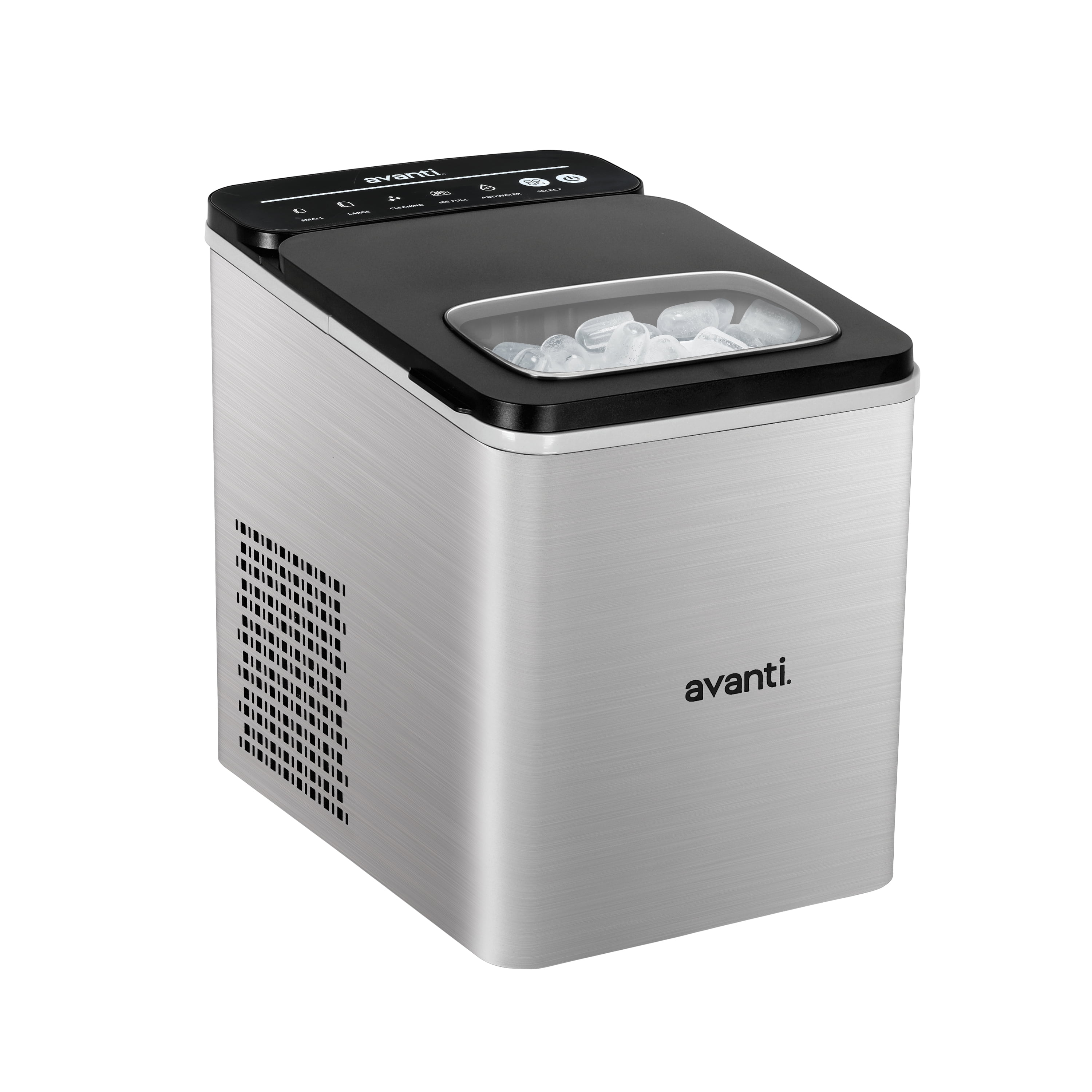 Avanti 26 lb Bullet Ice Maker, Stainless Steel - Walmart.com