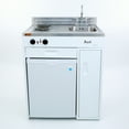 "Avanti 30"" All-in-One Compact Kitchen with Two-Electric-Coil Range ...