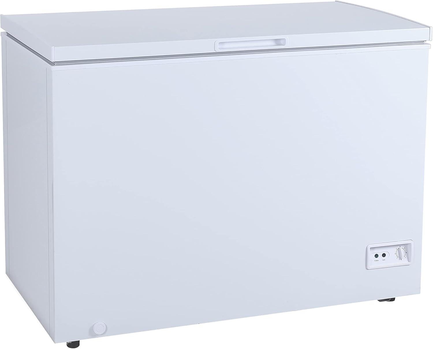 Avanti CF10F0W Chest Adjustable Temperature Control Deep Freezer with ...