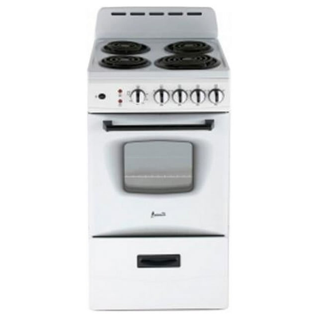 Avanti ER20P0WG Electric Range - White - Walmart.com