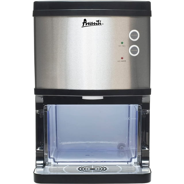Avanti Elite Series Countertop Nugget Ice Maker and Dispenser, 33 lbs ...