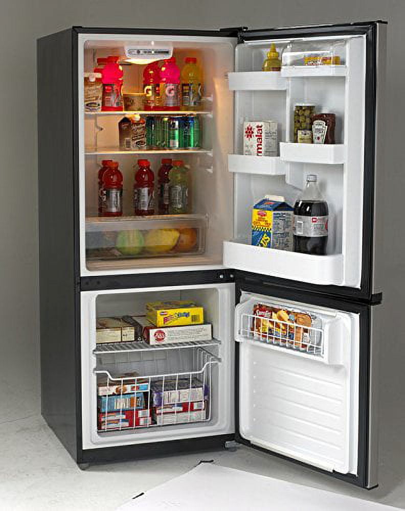AVANTI FFBM102D3S STEEL REFRIGERATOR BOTTOM MOUNT FREEZER - Walmart.com