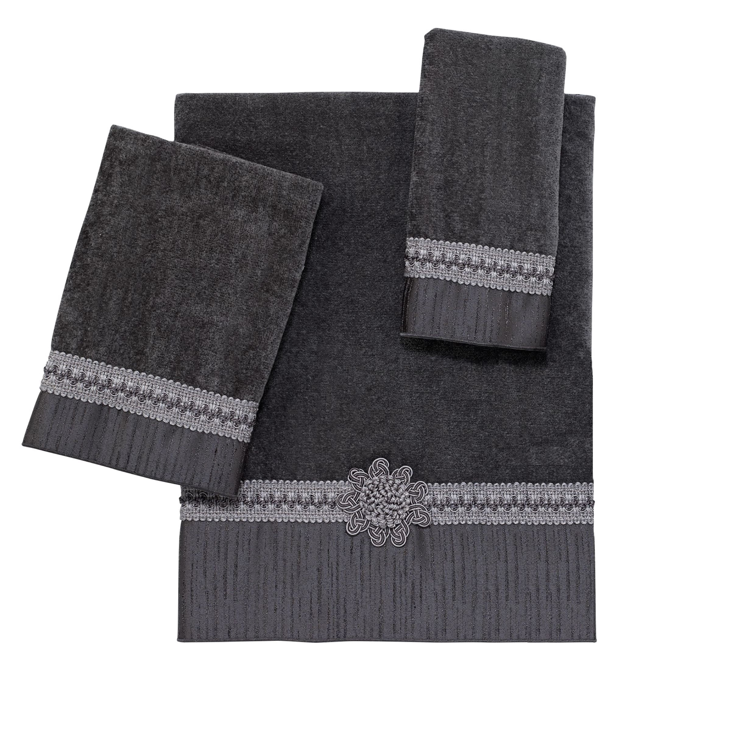 Avanti Braided Cuff 3-Piece Towel Set - Walmart.com
