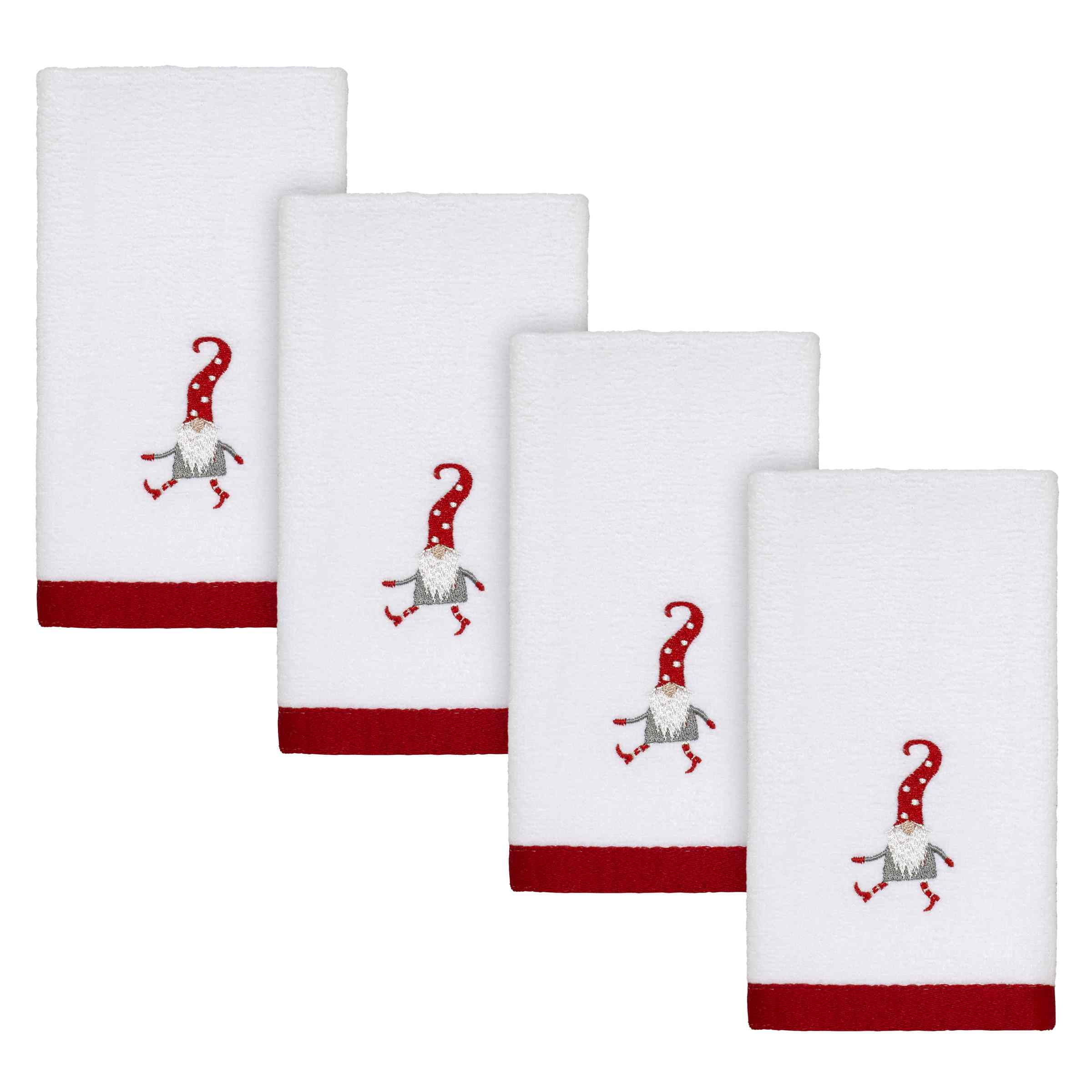 Avanti Linens Gnome Walk 4 Pc Fingertip Towel Set - Walmart.com