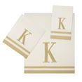 Avanti IVR/GLD Monogram 3-Piece Towel Set - Walmart.com