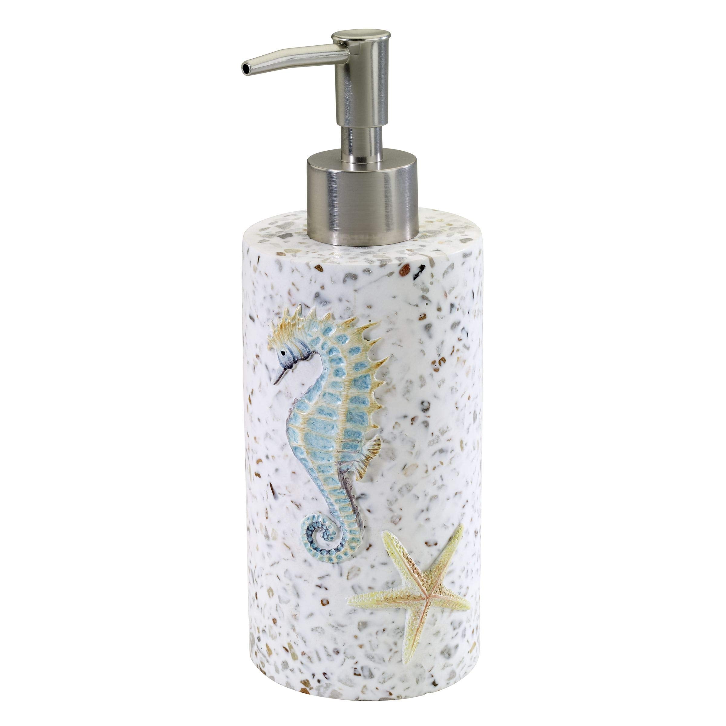 Avanti Linens - Soap Dispenser/Lotion Pump, Resin Bathroom Accessories ...