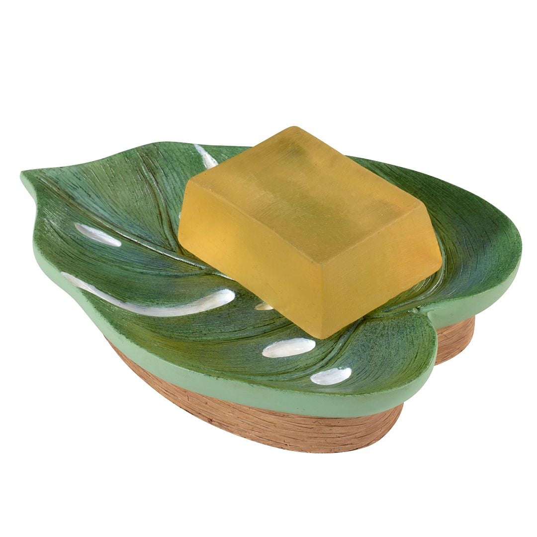 Avanti Linens Viva Palm Soap Dish - Green - Walmart.com