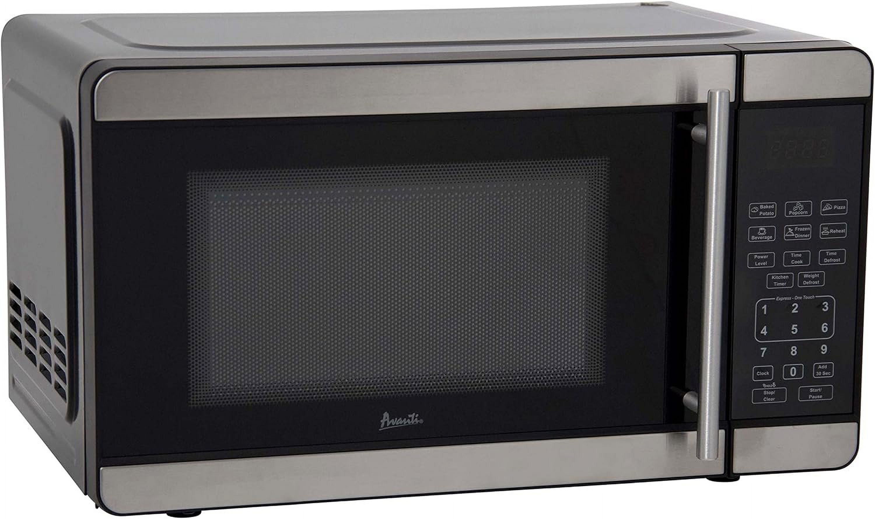Avanti MT7V3S Microwave Oven 700-Watts Compact with 6 Pre Cooking ...