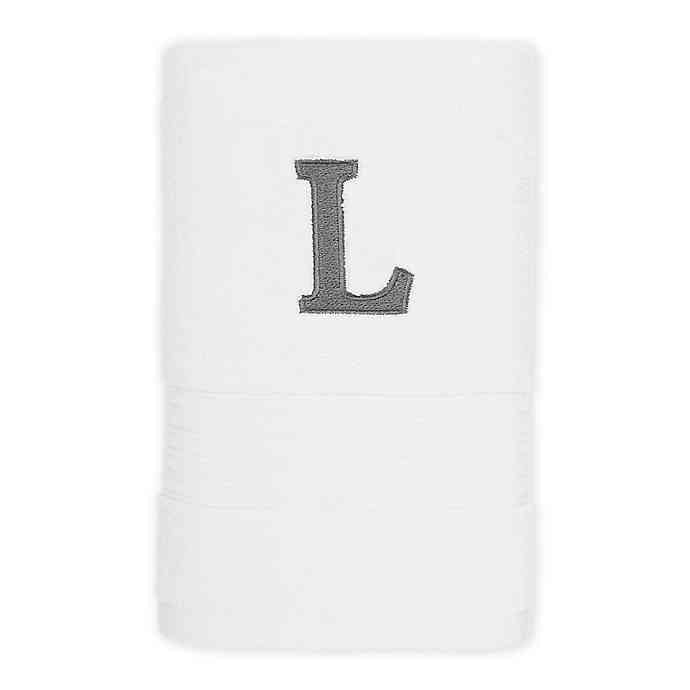 Avanti Monogram Block Letter "L" Hand Towel - Walmart.com