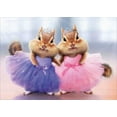 Avanti Press Chipmunk Ballerina Duo Funny / Humorous Thank You Card ...