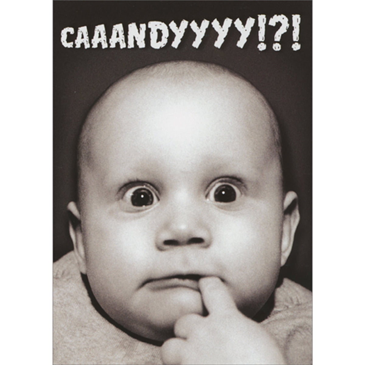 Avanti Press Shocked Baby Biting His Finger Funny / Humorous Halloween ...