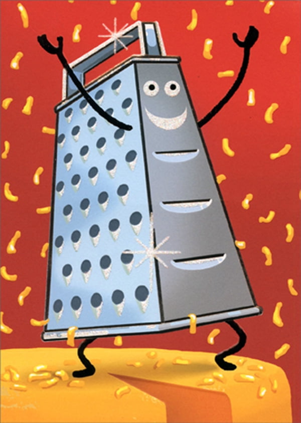Avanti Press Smiling Cheese Grater Funny / Humorous A-Press Thank You ...