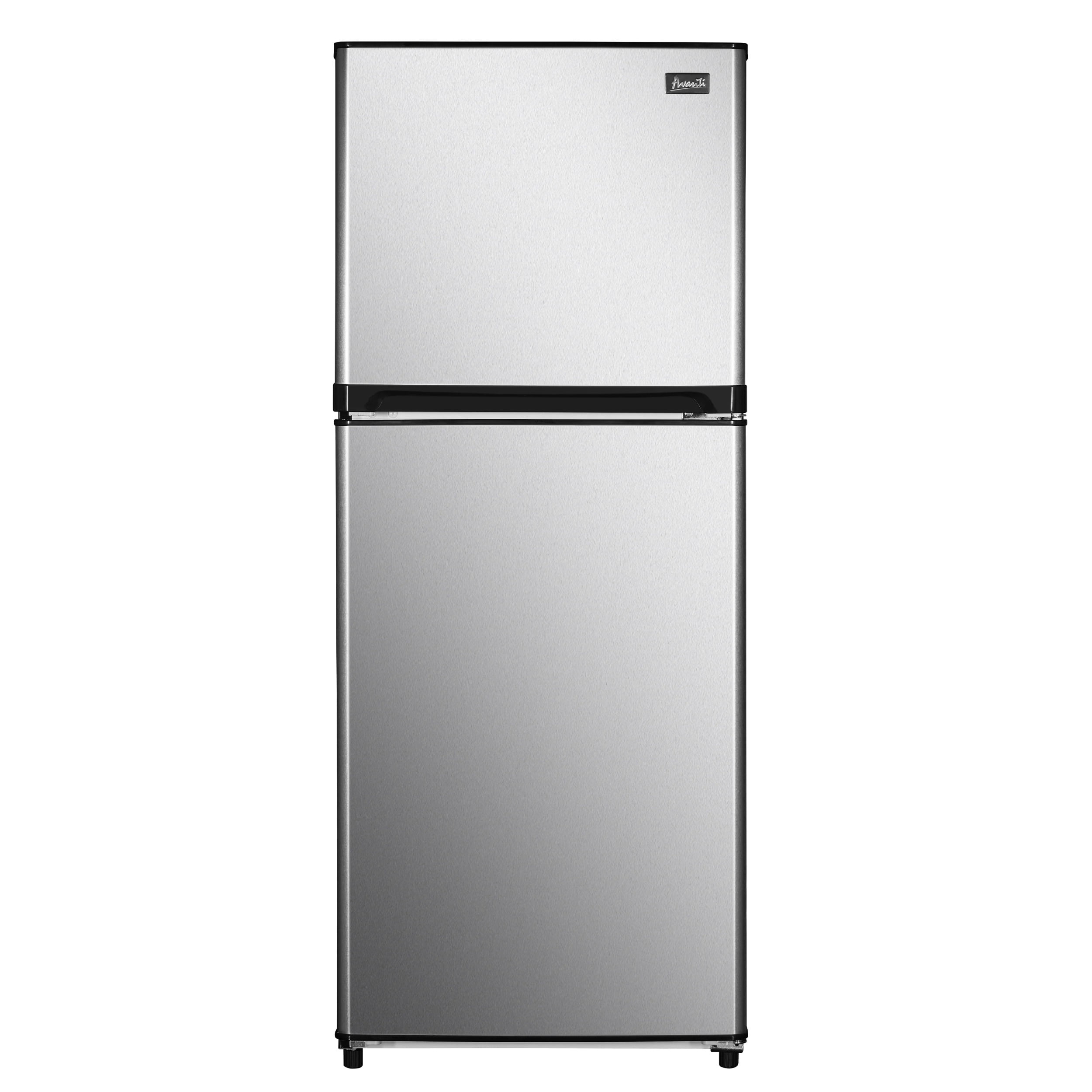 Avanti Products FF10B3S 120V Fridge/Top-Freezer with Glass Shelves ...