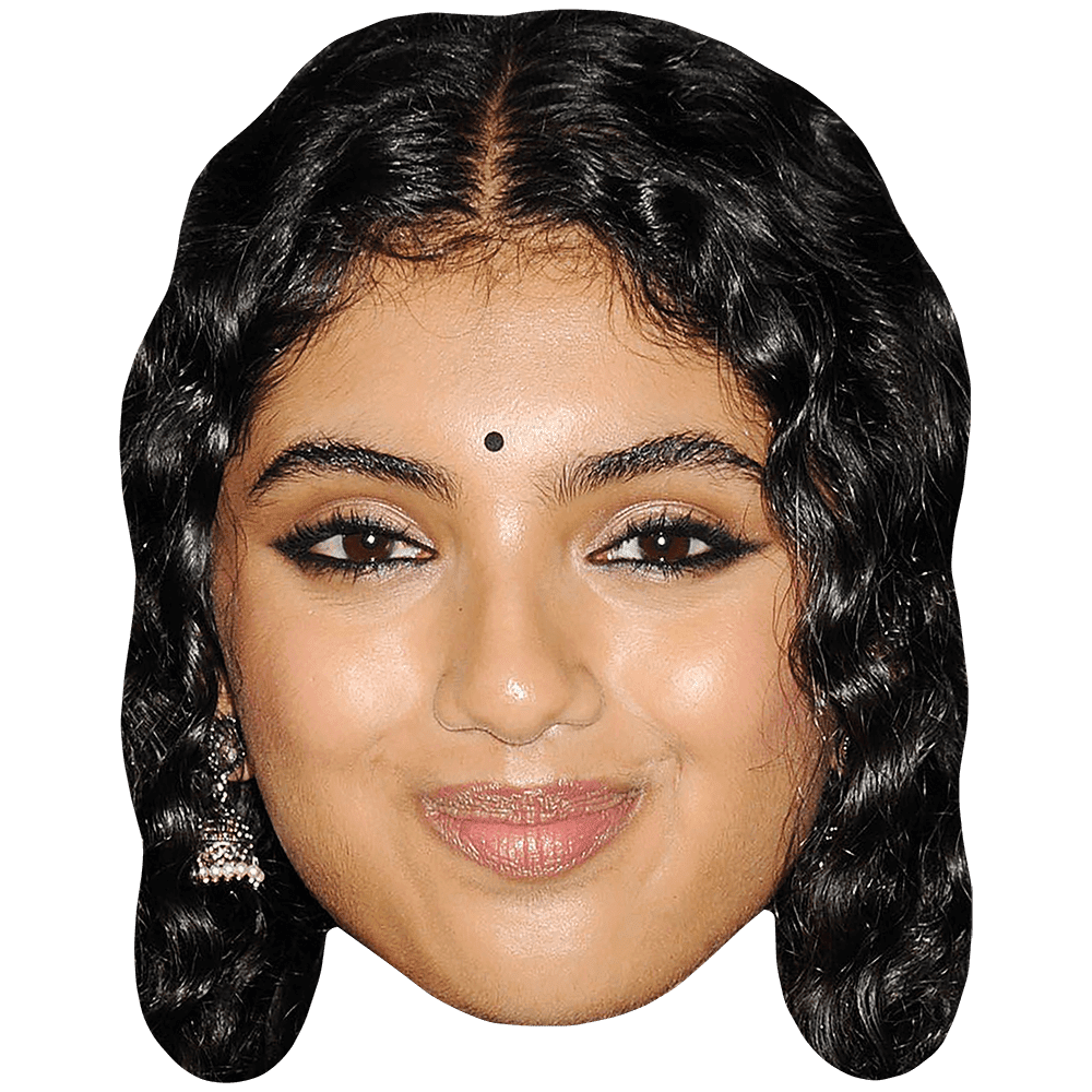Avantika Vandanapu (Smile) Celebrity Mask, Flat Card Face, Fancy Dress ...