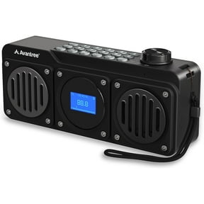 STONEGO Mini Portable Radio - Handheld Rechargeable Digital FM Radio ...