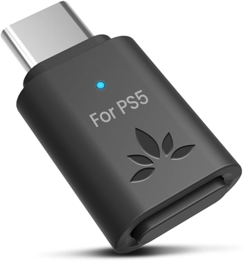 Avantree C81-Gaming (2025 New) - USB C Bluetooth 5.3 Adapter for PS5 & Gaming Consoles with Low ...