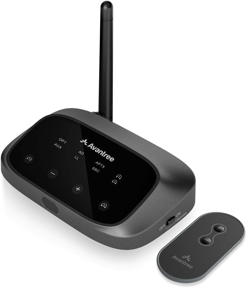 Avantree Oasis Plus 2 [2025 Version] - Bluetooth 5.3 Transmitter for TV ...
