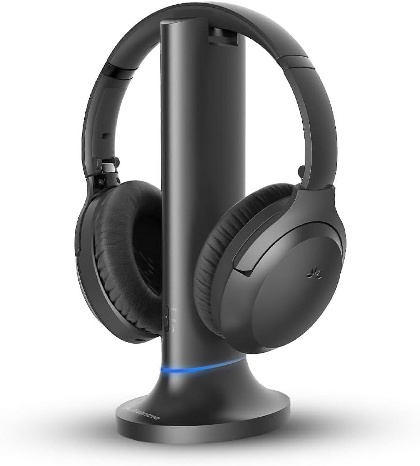 Avantree Opera Plus Wireless Headphones for TV Watching with Cinema Clear Dialogue Modes HDMI ARC Opt AUX RCA Input Support 164ft Range
