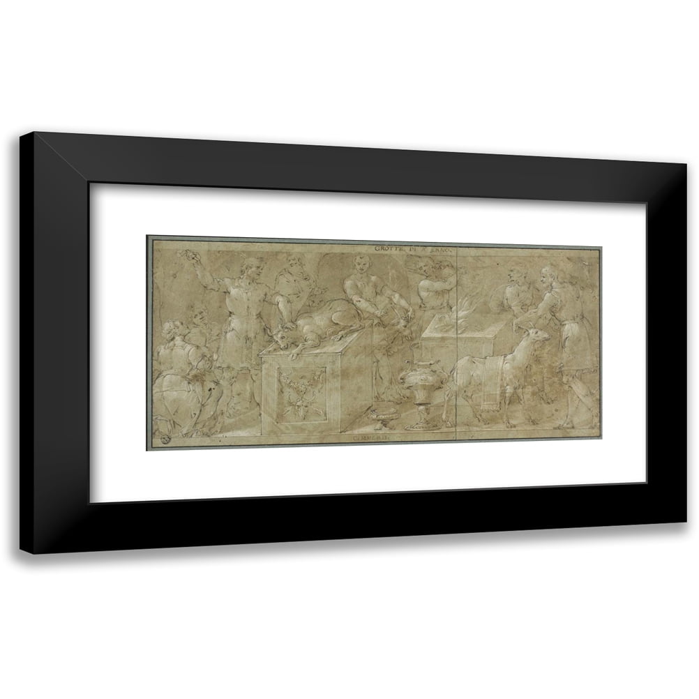 Avanzino Nucci 18x11 Black Modern Framed Museum Art Print Titled ...