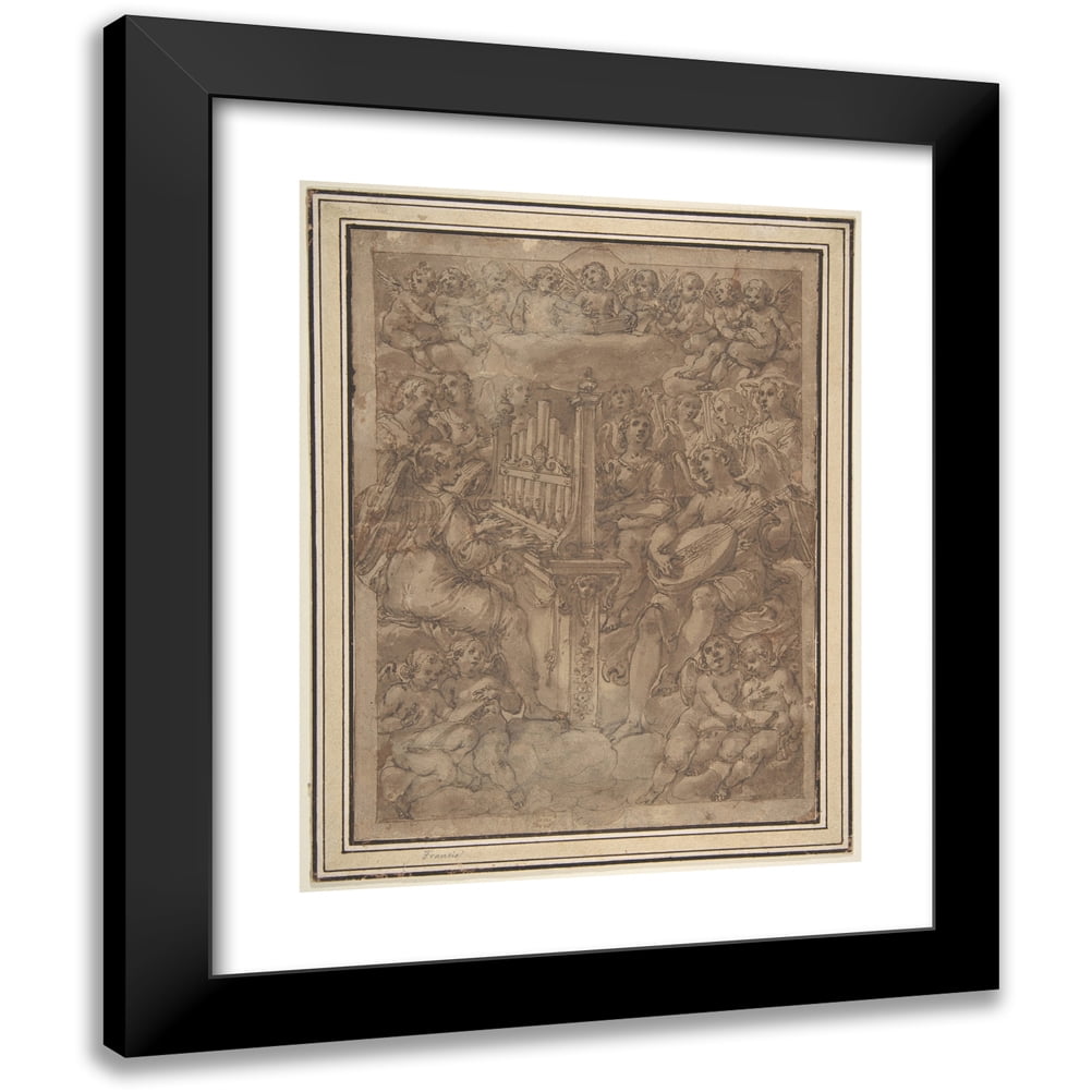 Avanzino Nucci 19x24 Black Modern Framed Museum Art Print Titled ...