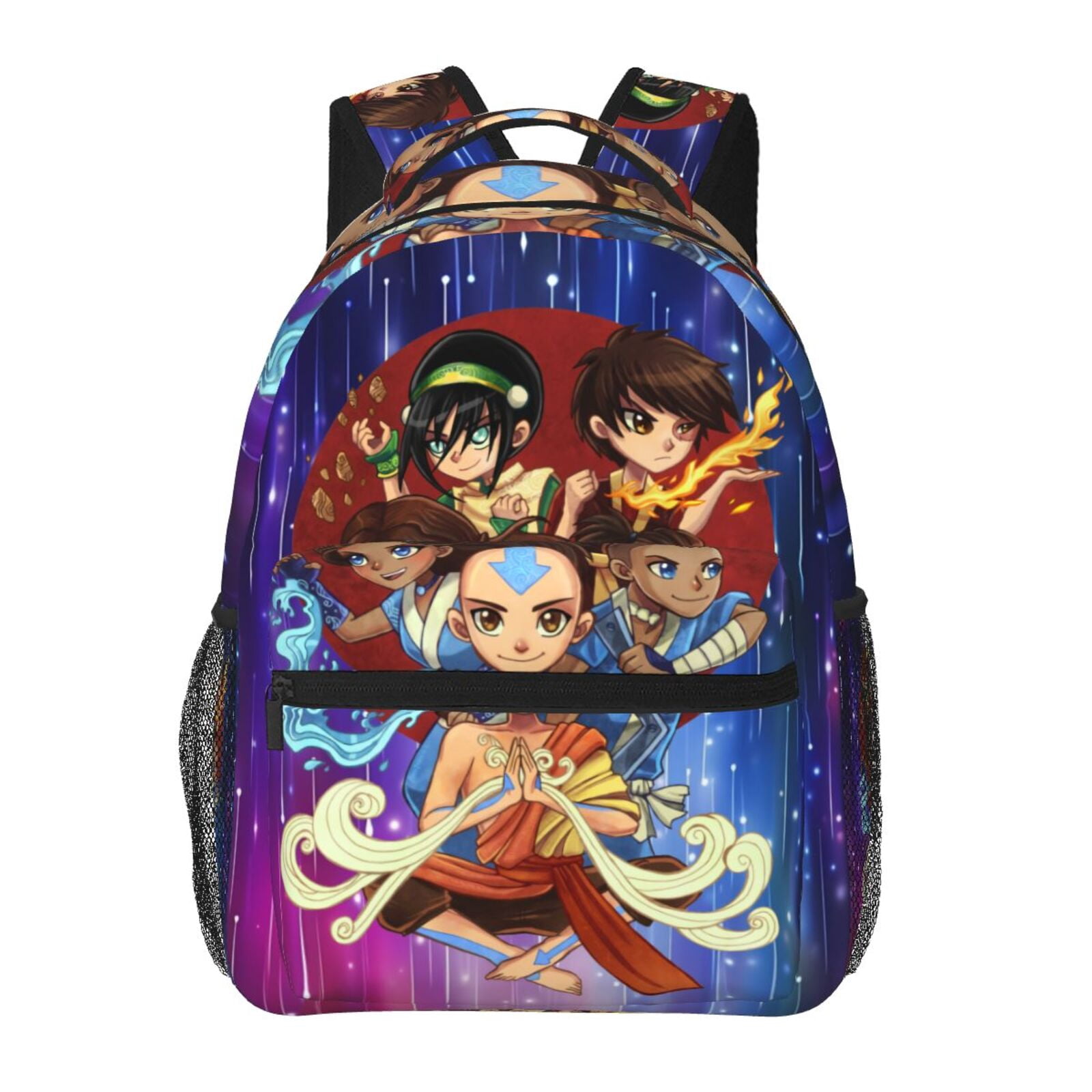 Avatar Aang Backpack College Bag Lightweight Bookbag Casual Daypack For ...
