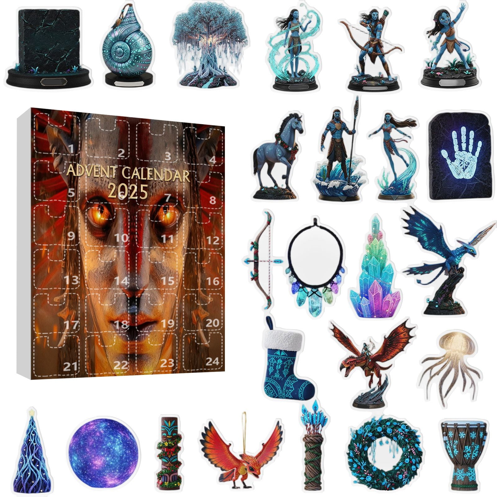 Avatar Advent Calendar 2025 - 24 Days Surprise Avatar Christmas ...