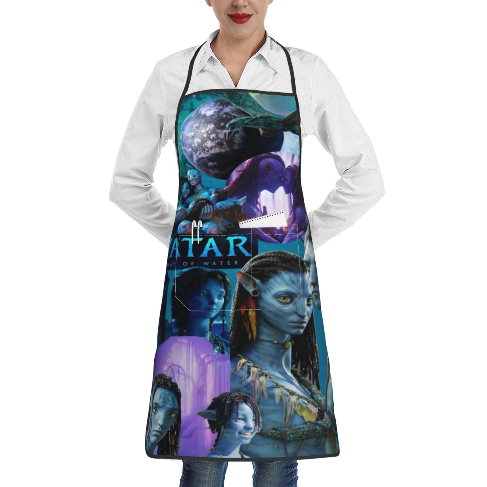 Avatar Apron With 2 Pockets For Cooking Baking Painting For Men Women ...