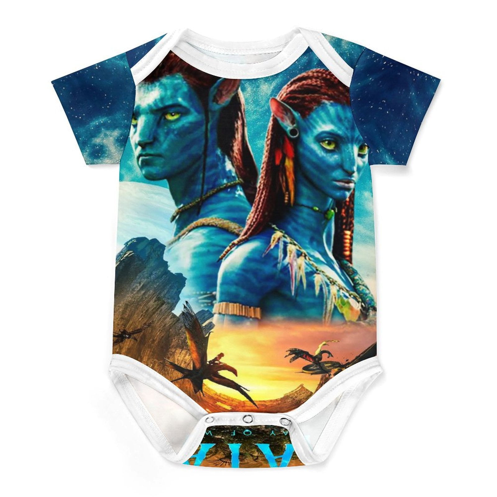 Avatar Baby Boy Girl Short Sleeve Rompers Bodysuit One Piece Jumpsuit ...