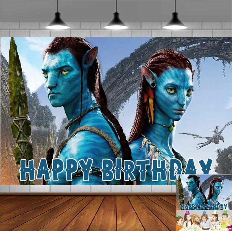 Avatar Backdrop Banner Party Supplies Poster Movie Theme Background for ...