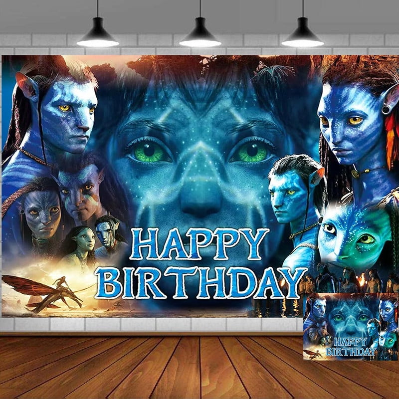 Avatar Backdrop Banner Party Supplies Poster Movie Theme Background for ...
