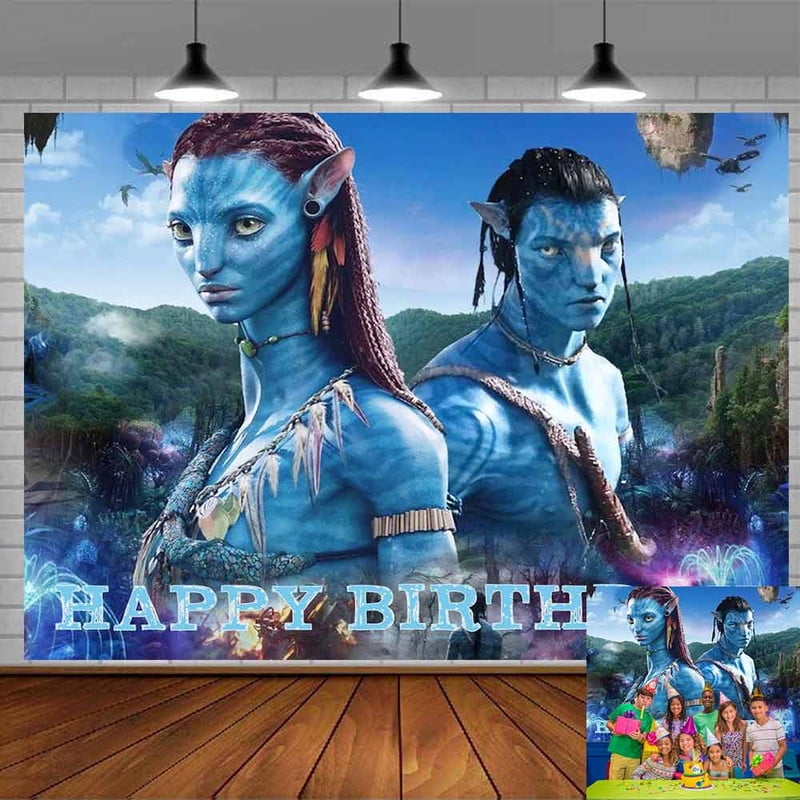 Avatar Backdrop Banner Party Supplies Poster Movie Theme Background for ...