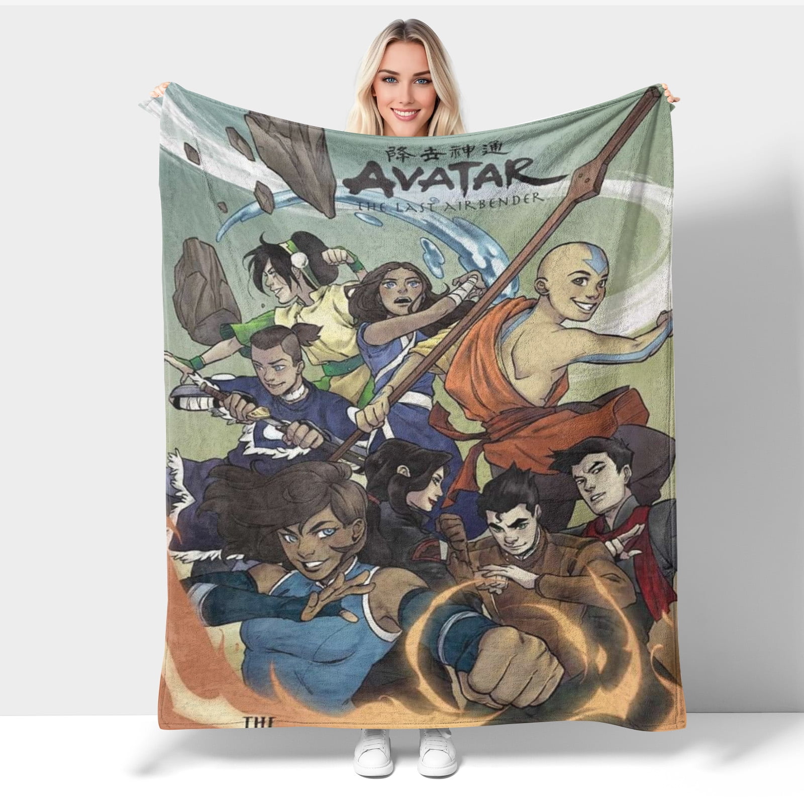 Avatar Blanket Multiple Sizes 50"X40",Throw Blankets Flannel Sleep Cozy ...