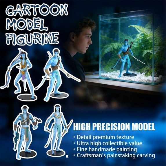 Avatar Character Figurine - Cartoon Model Collectible from the Movie ...