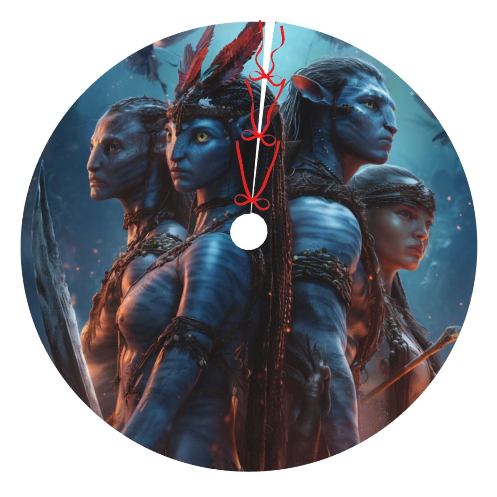 Avatar Christmas Tree Skirt, Xmas Tree Skirts Mat 36" for Indoor ...