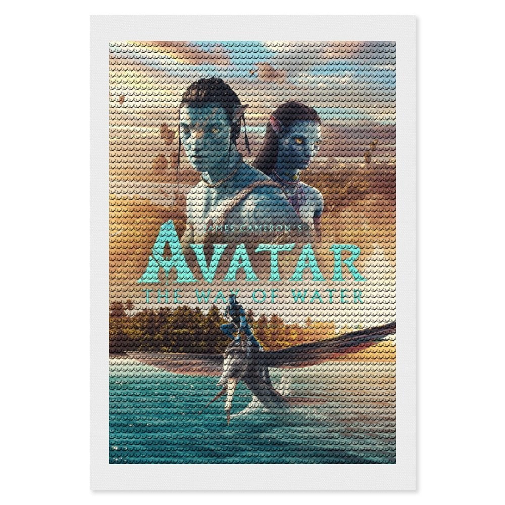 Avatar Diamond Art Kits for Adults Kids,DIY 5D Round Full Drill Diamond ...