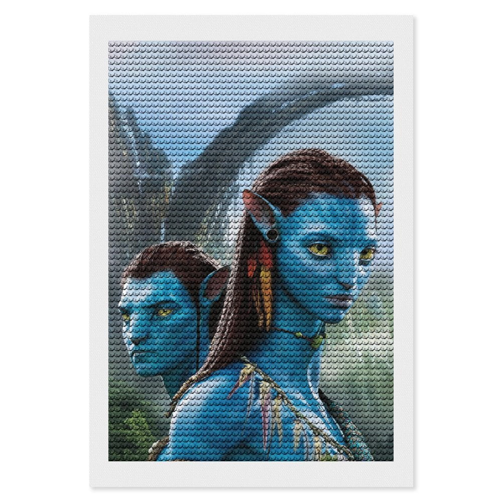 Avatar Diamond Art Kits for Adults Kids,DIY 5D Round Full Drill Diamond ...