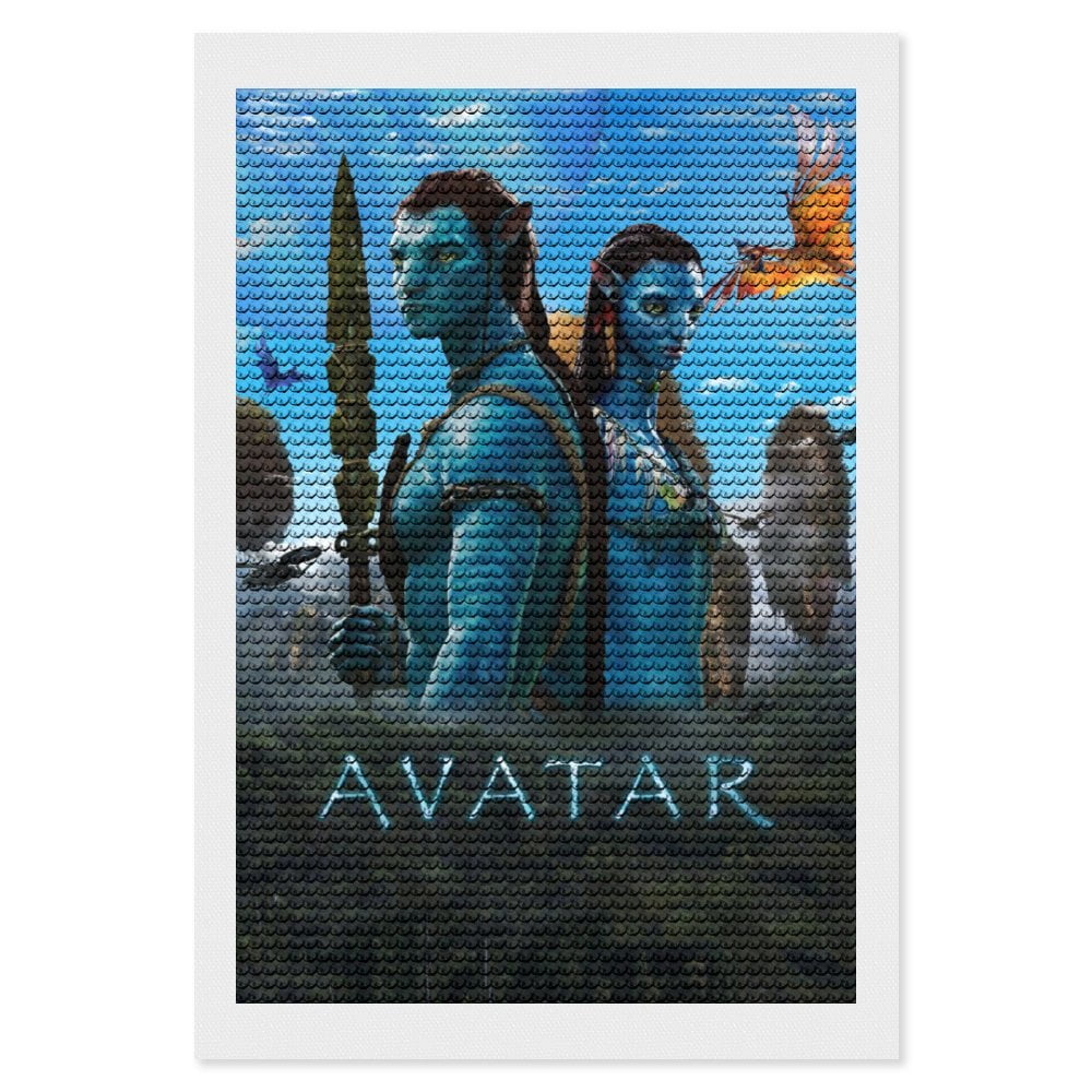 Avatar Diamond Art Kits for Adults Kids,DIY 5D Round Full Drill Diamond ...