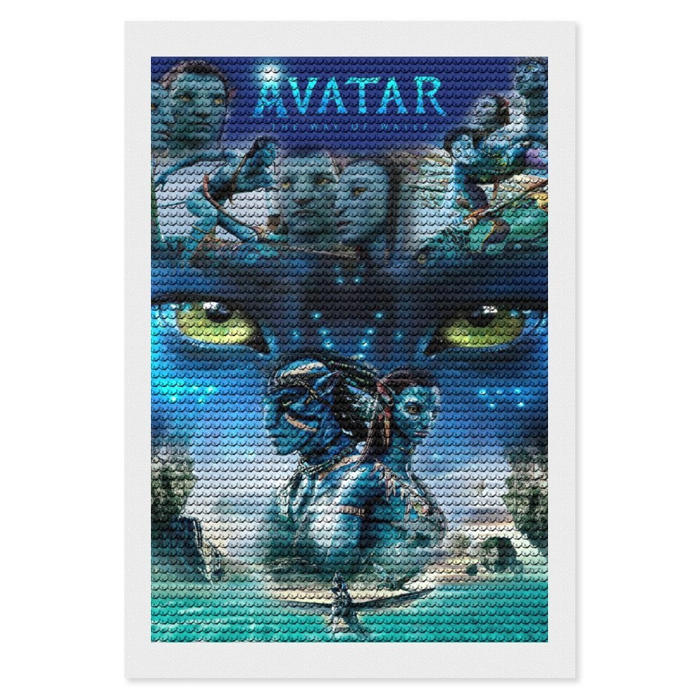 Avatar Diamond Art Kits for Adults Kids,DIY 5D Round Full Drill Diamond ...